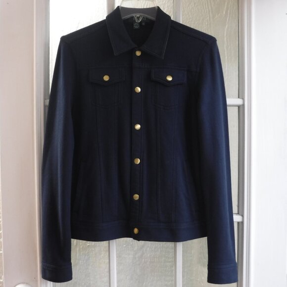 Lauren Ralph Lauren | Jackets & Coats | Lauren Ralph Lauren Navy Blue ...